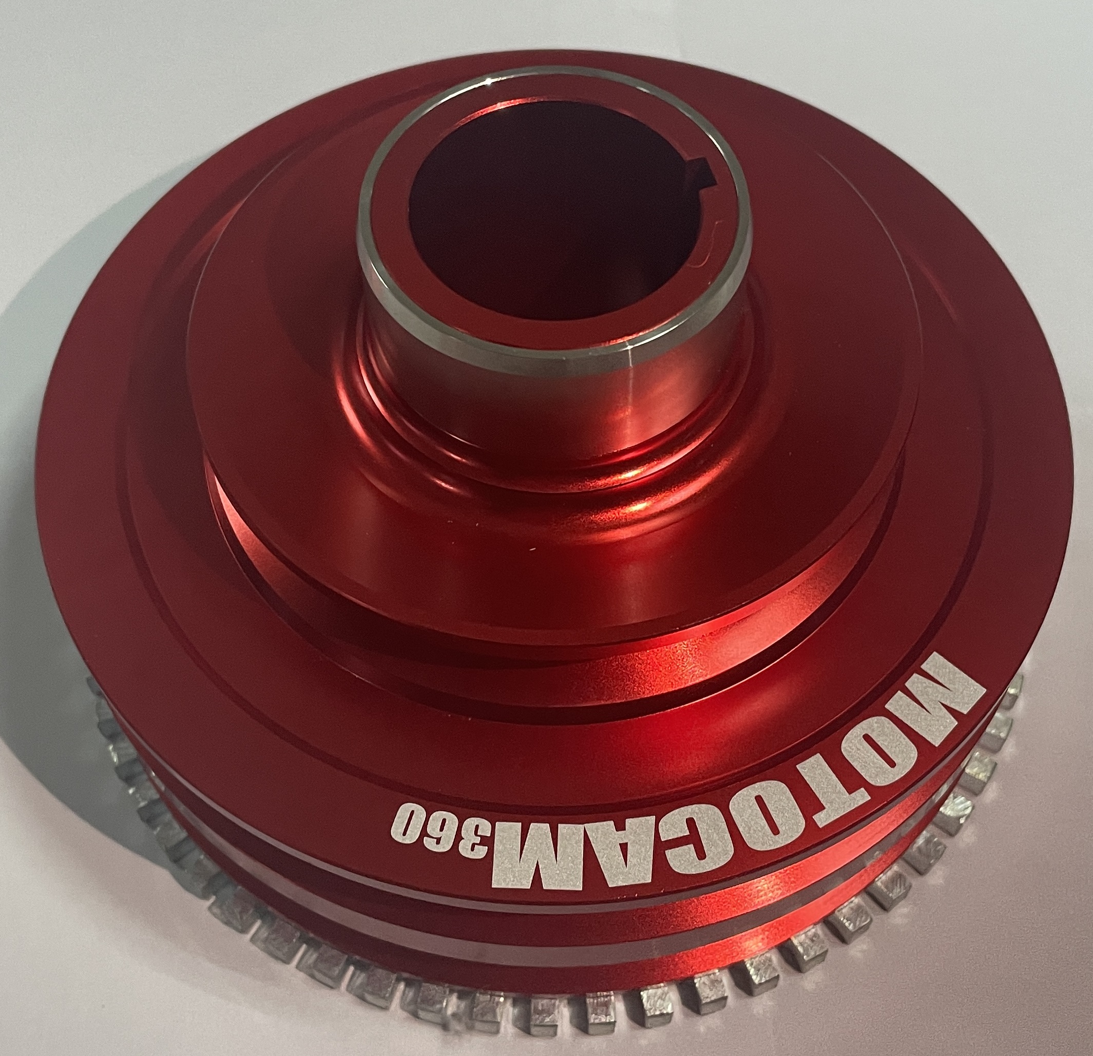 SQ Aluminum Crank Pulley with trigger wheel - Motocam360.com